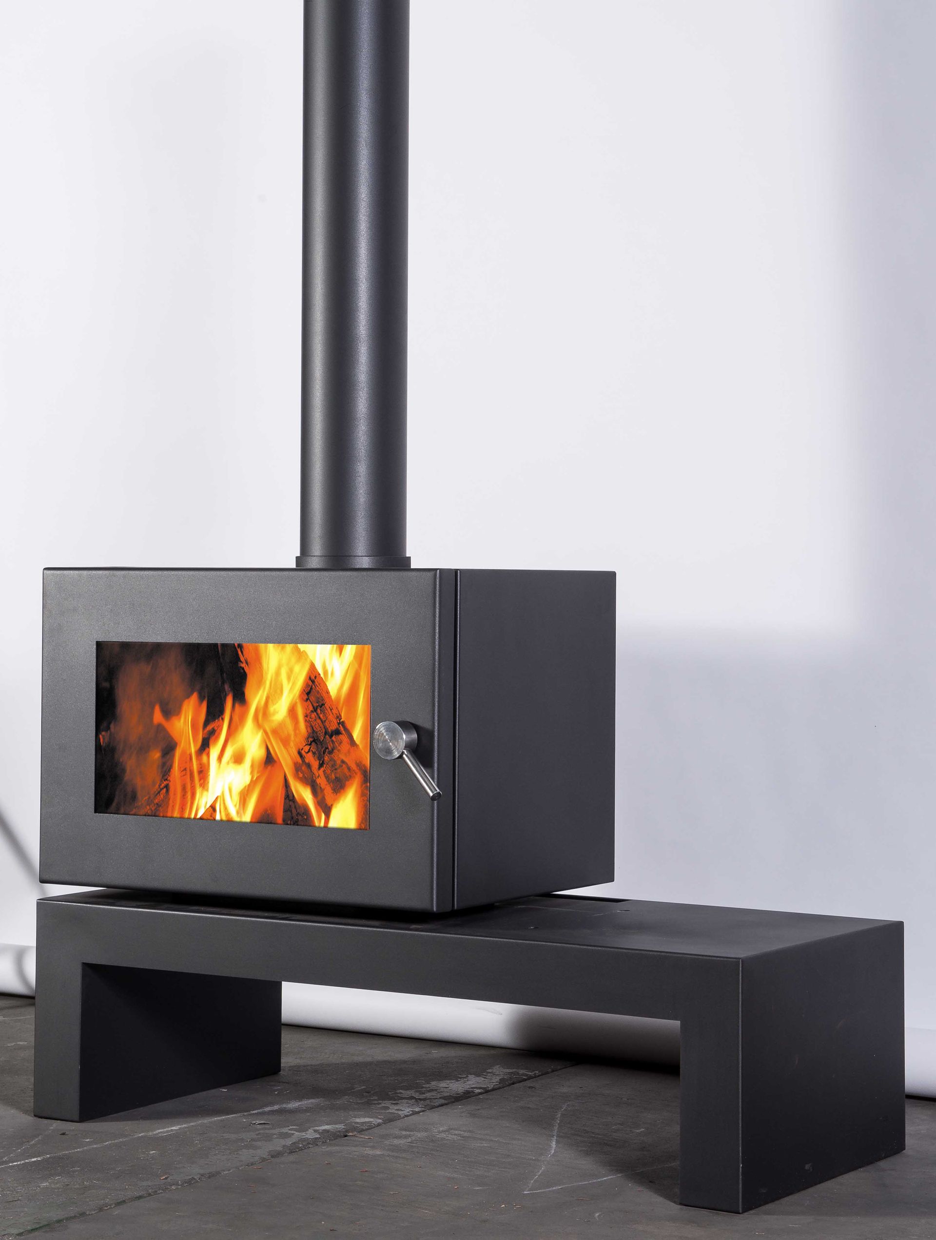 Blaze B905 wood heater, Blaze B605 wood heater, wood heater bench