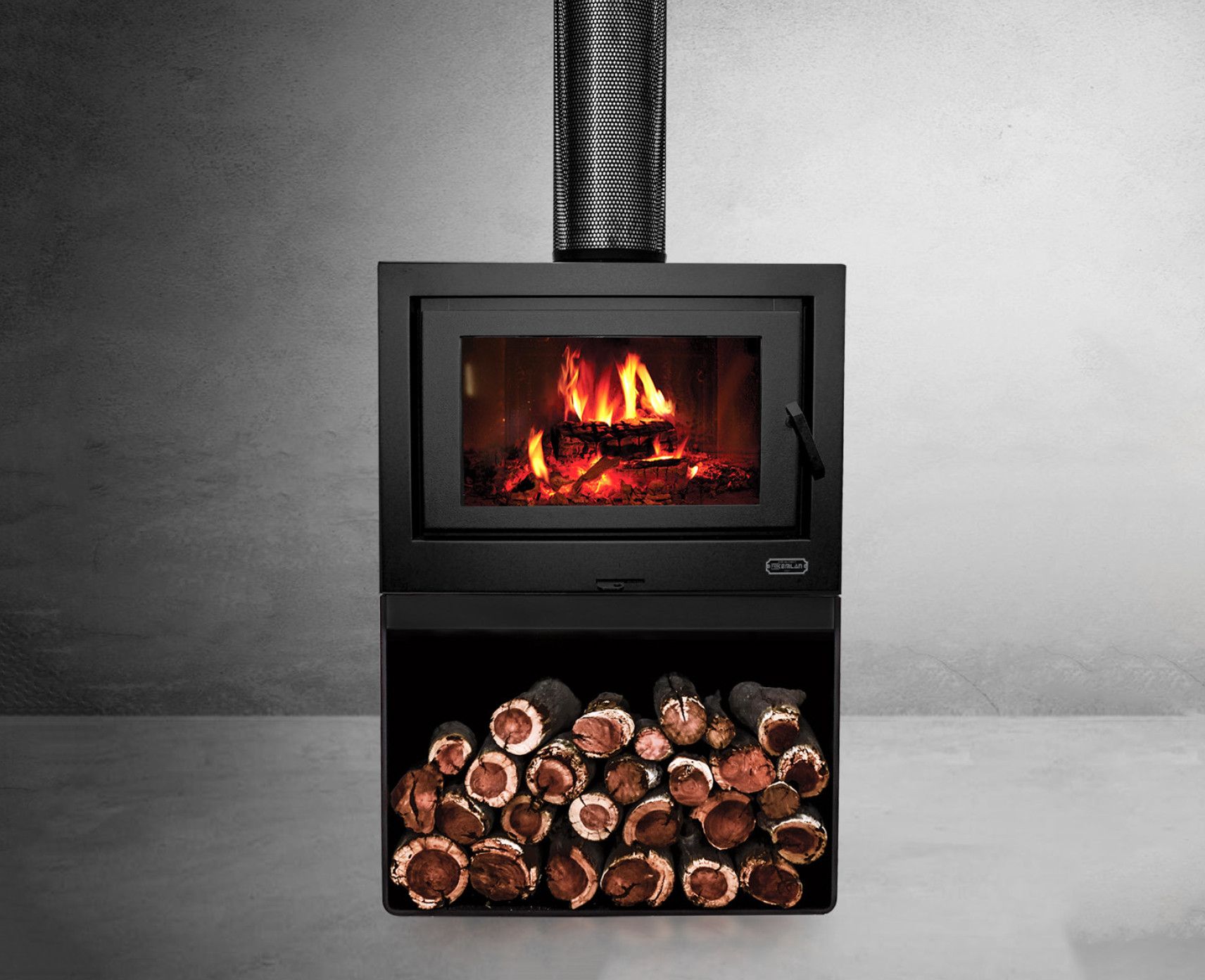 Kemlan Cube Australian Made Modern Heater, Double Sided heater