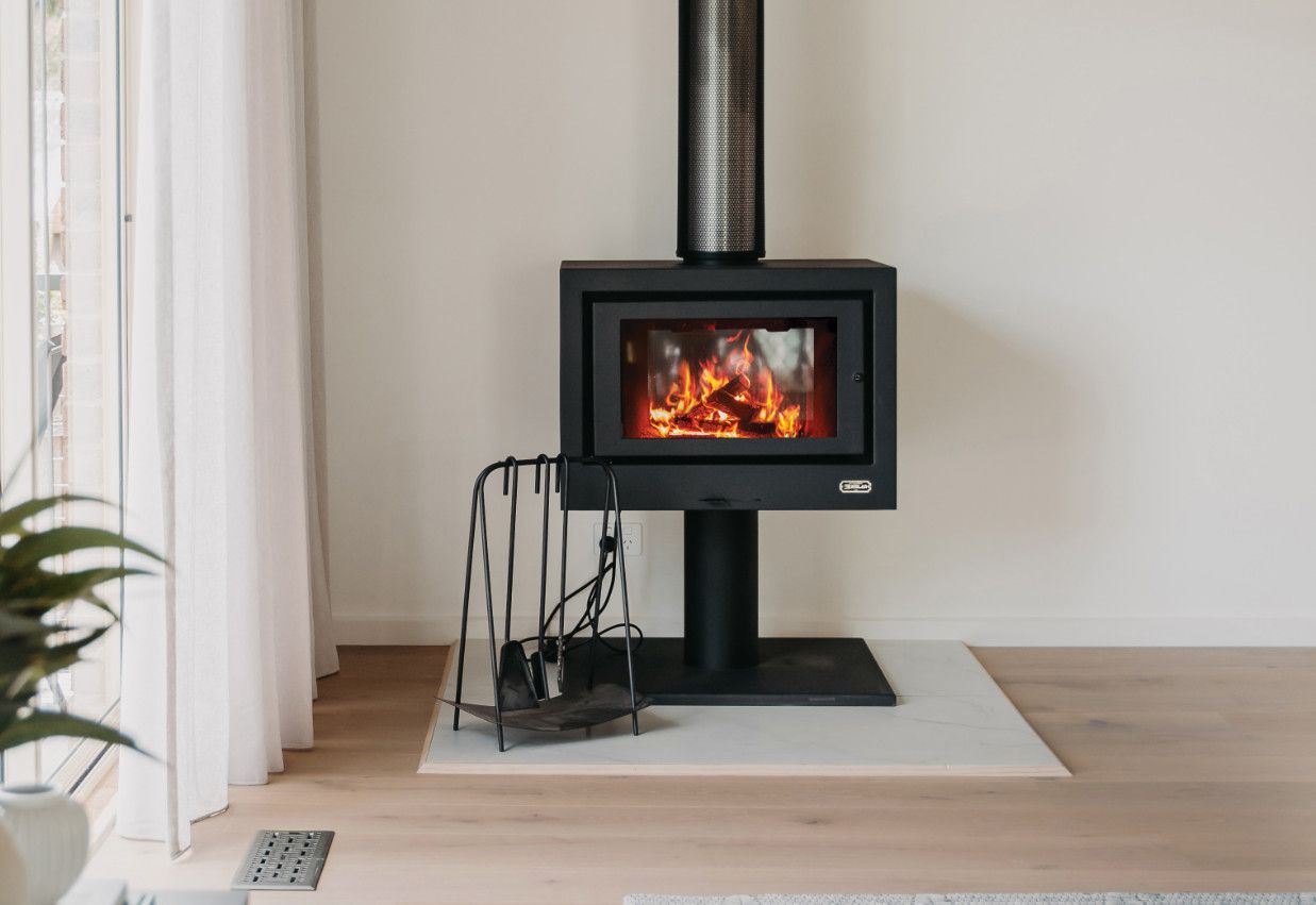 Kemlan Cube Australian Made Modern Heater, Double Sided heater