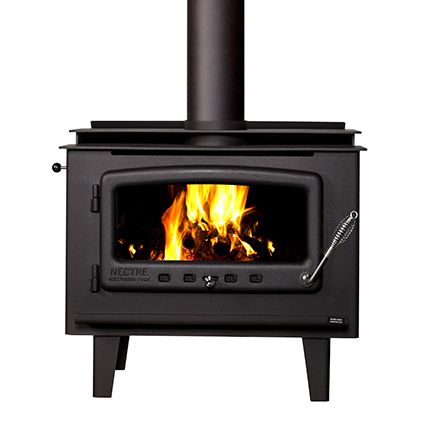 Nectre Mk2 convection and radiant heater, efficient wood heater