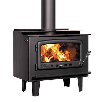 Nectre Mk2 convection and radiant heater, efficient wood heater