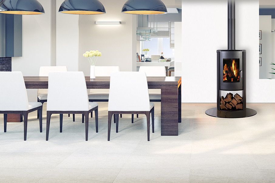 Nectre N60 Modern Wooden Heater Australian Made Tall Heater
