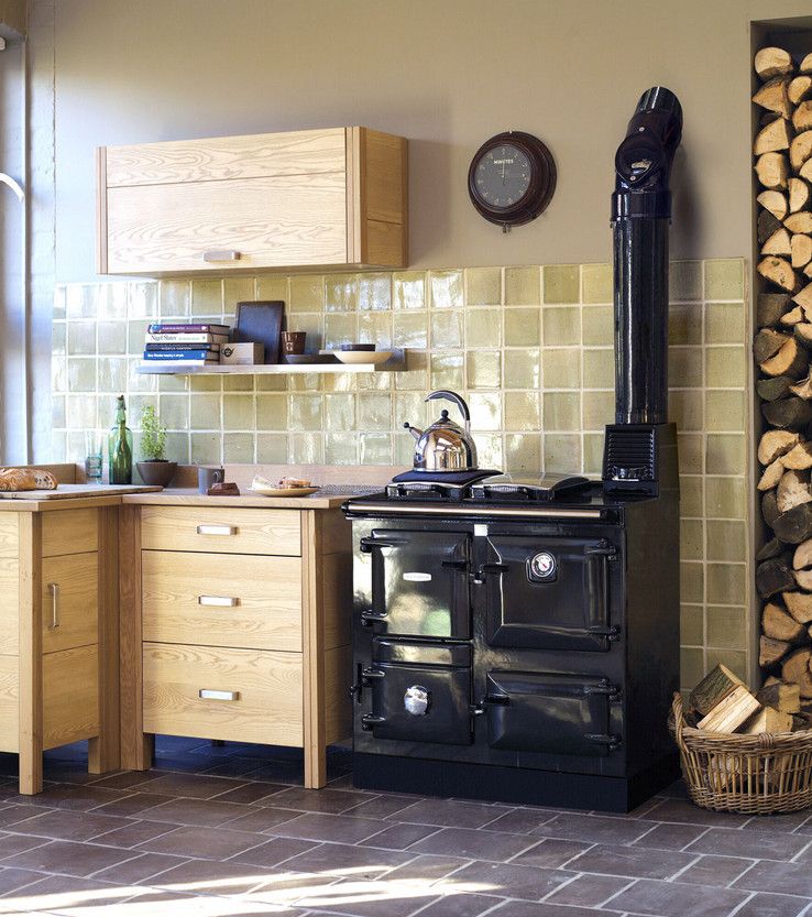 Rayburn 355SFW Wood Stove, Cooker with hot water, central heating