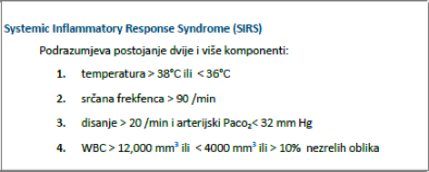 ŠOK- klinička slika, dijagnoza i klasifikacija