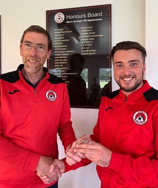 100 APPEARANCES FOR GEORGE SEELEY