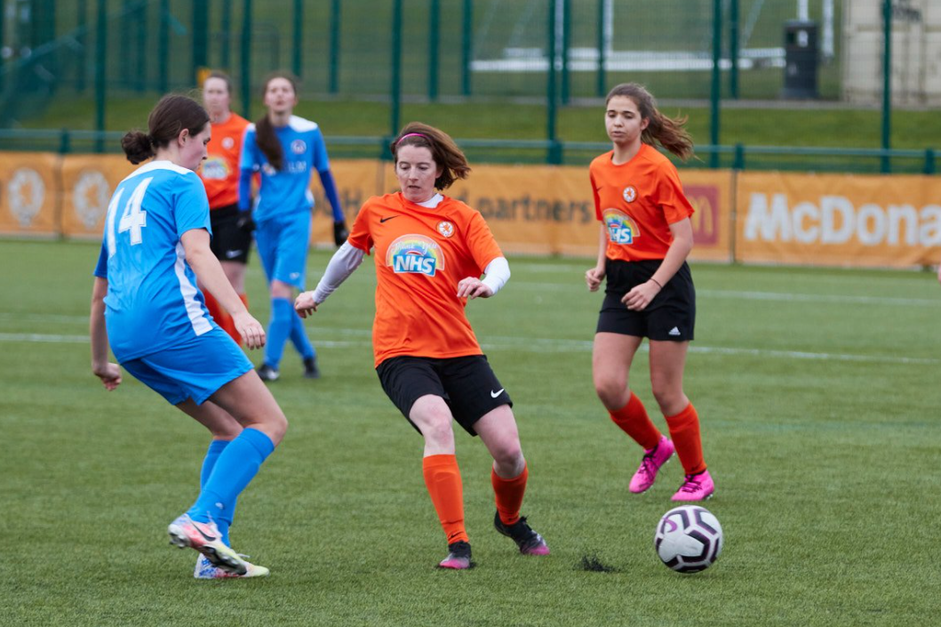 Four Goals Showing From Alice Belcher Gives Ladies The Win!