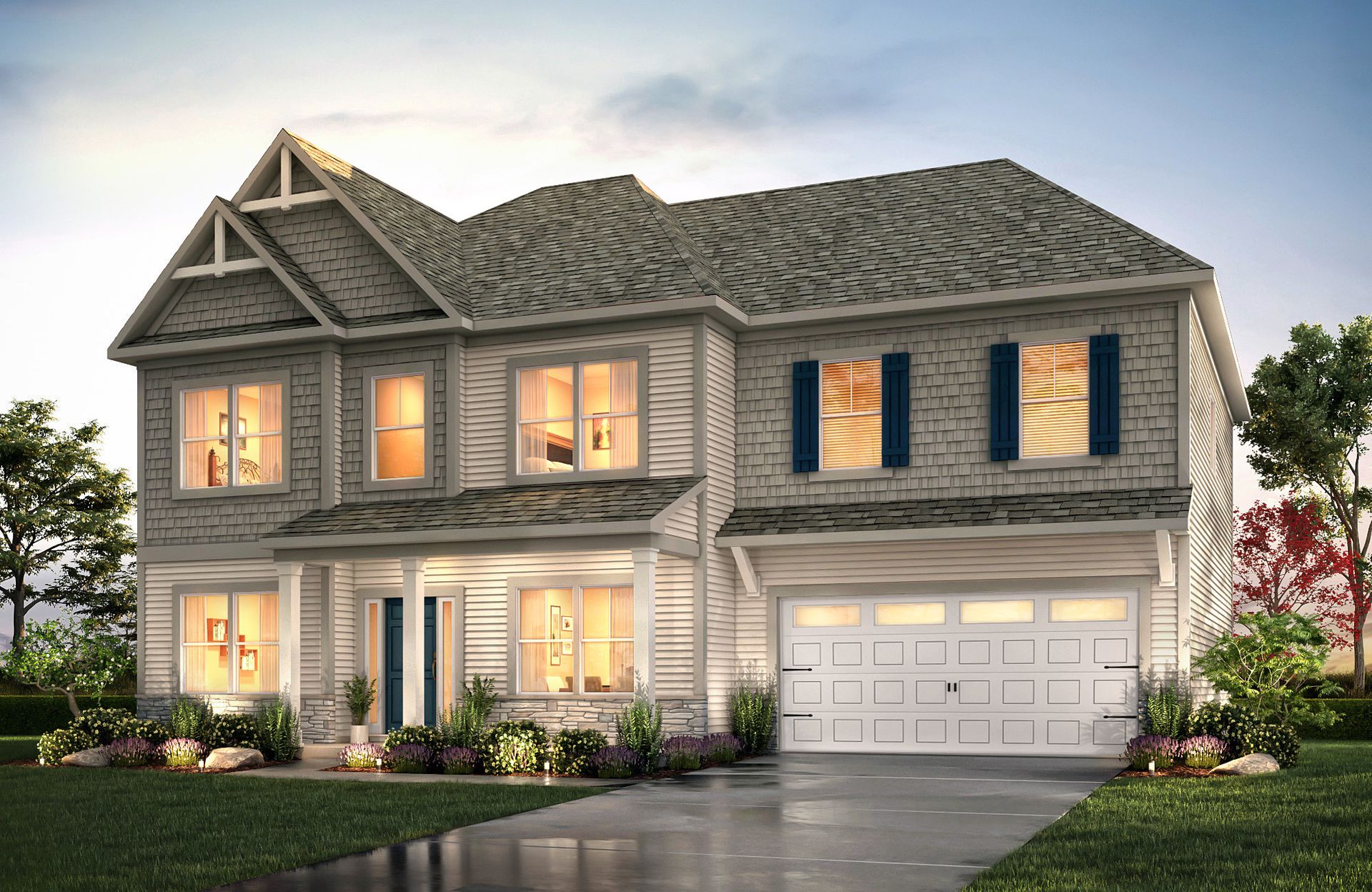Bedford Floorplan | Semi-Custom Homes | True Homes