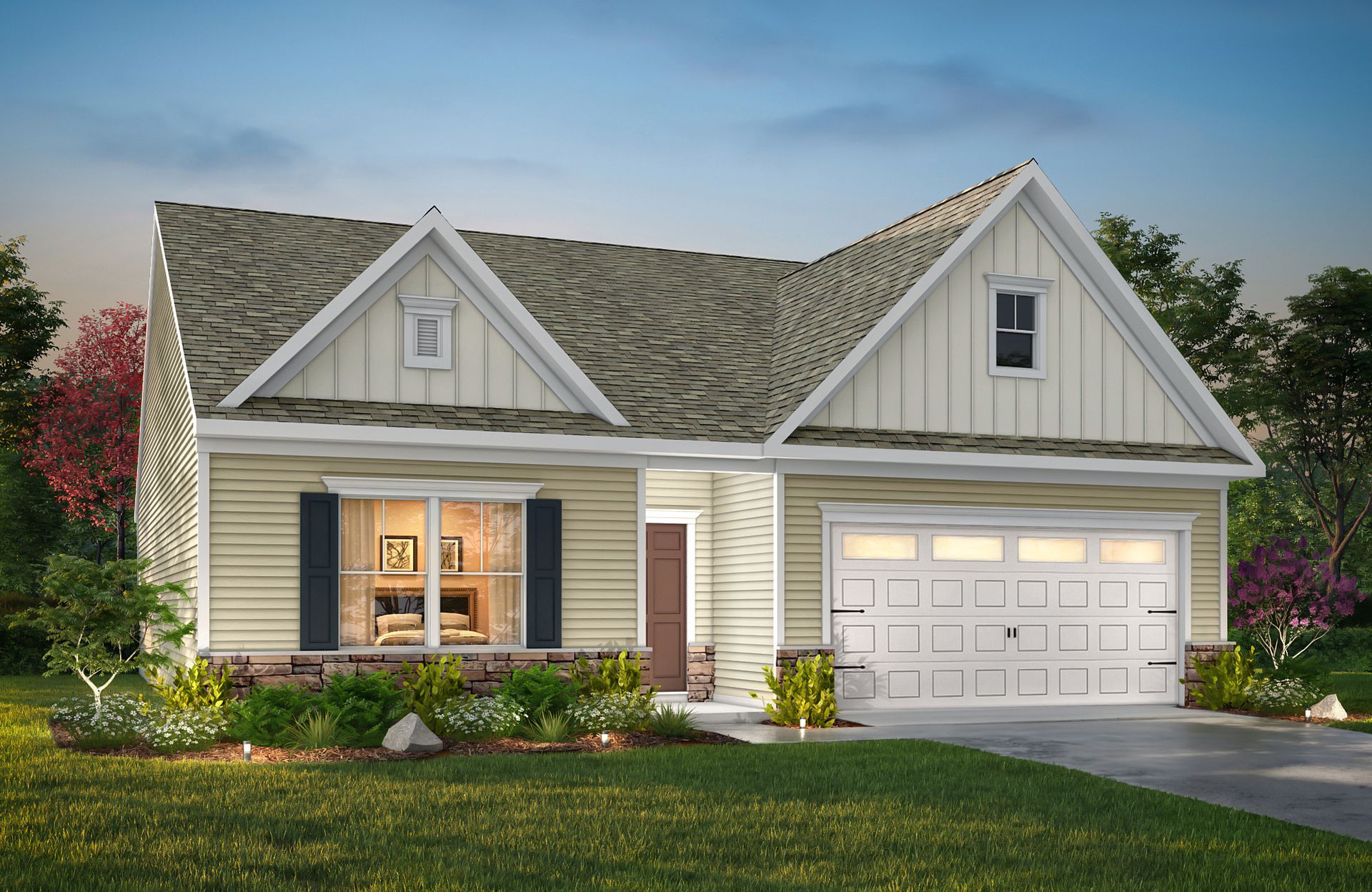 Durell Floorplan | Semi-Custom Homes | True Homes