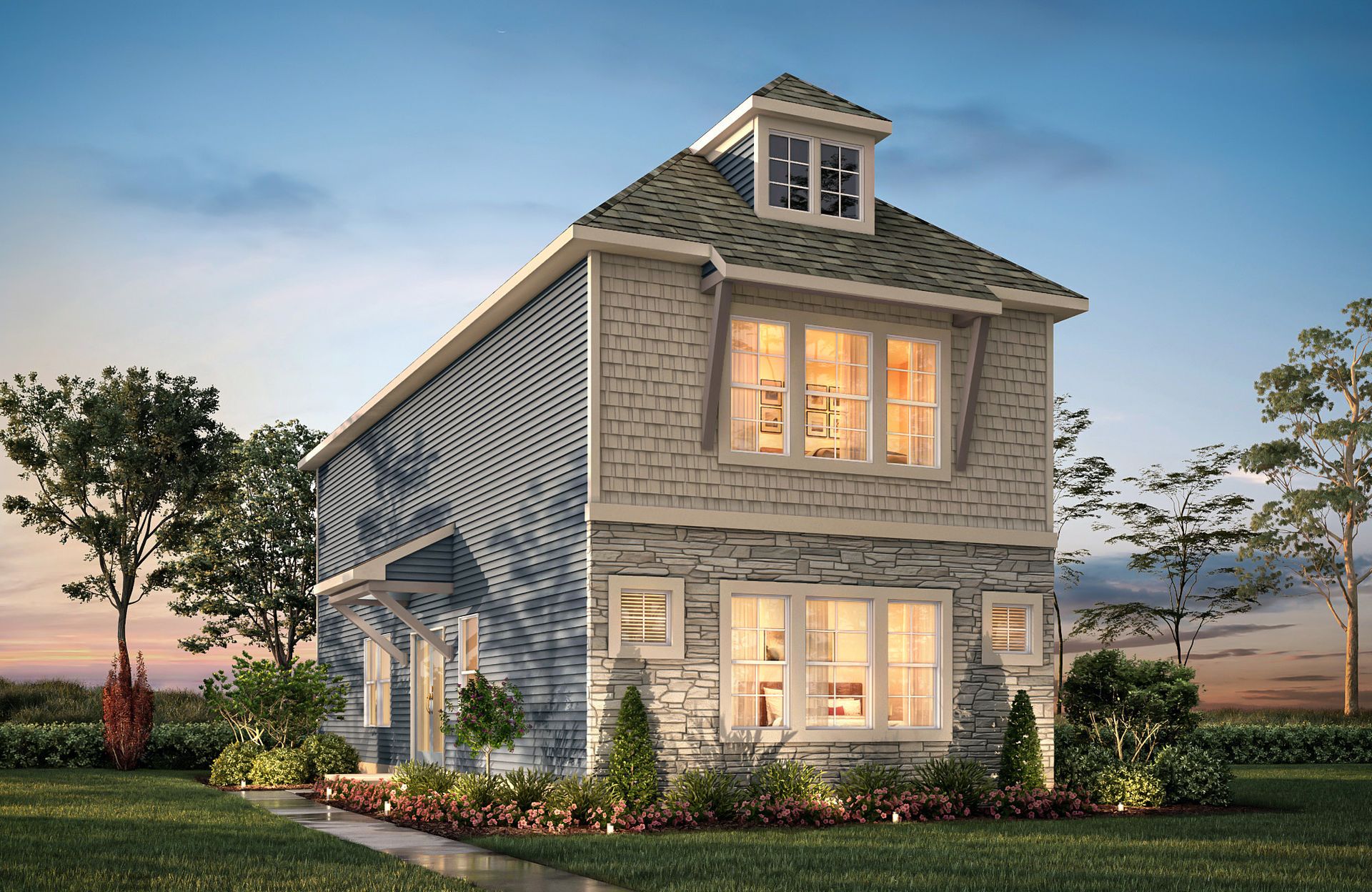 Polmaria II Floorplan | Semi-Custom Homes | True Homes