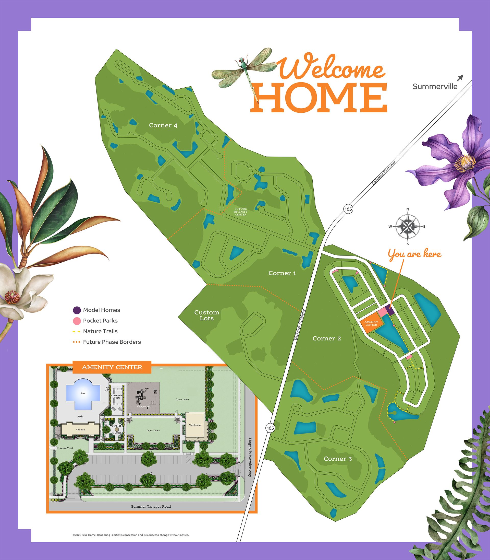 Homecoming Community in Ravenel, SC | True Homes