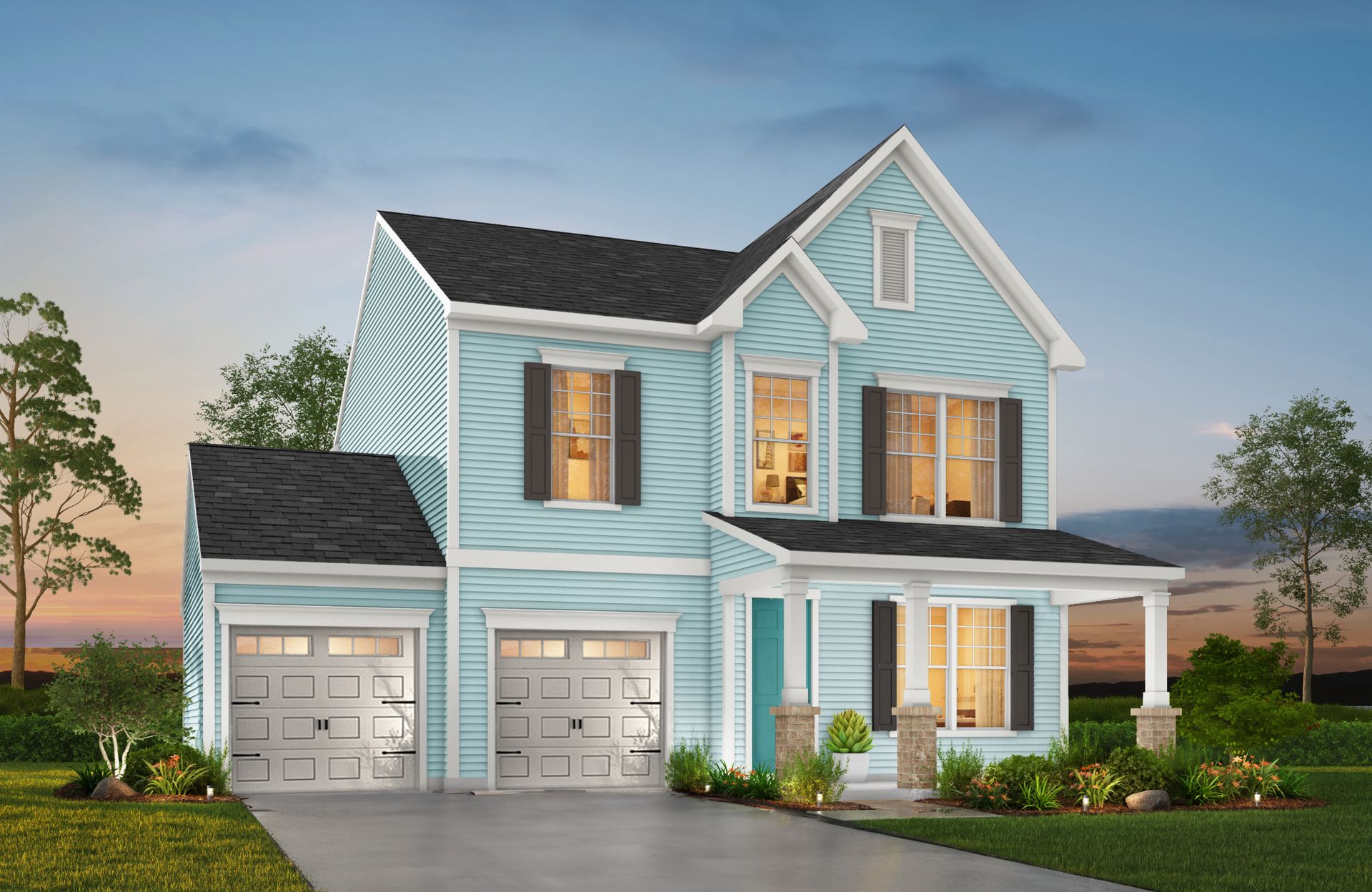 Inverness P Floorplan | Semi-Custom Homes | True Homes