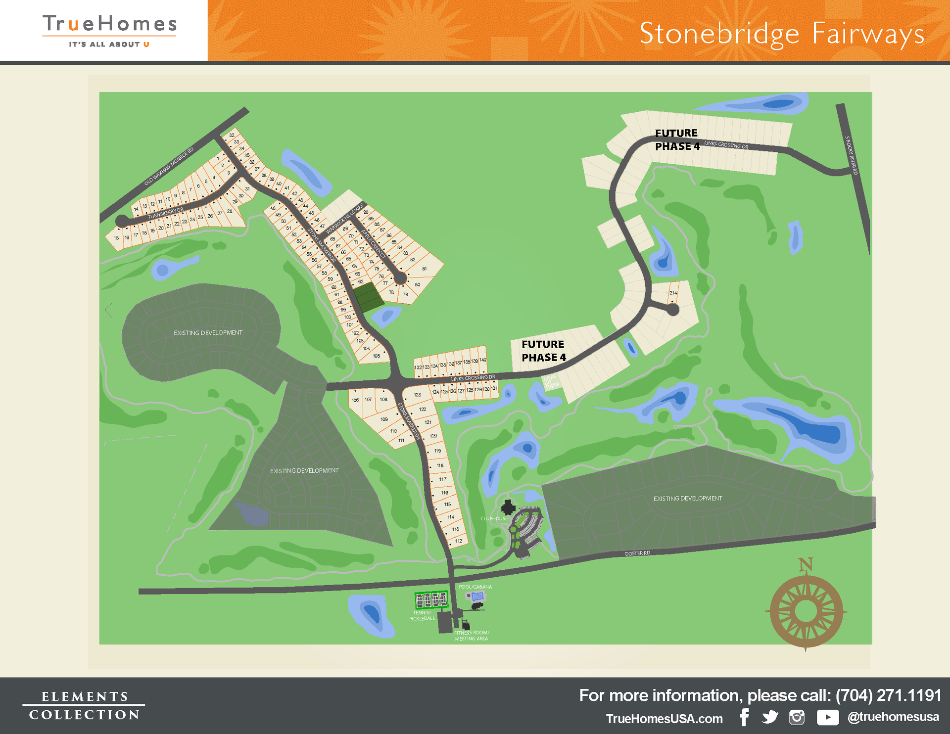 Stonebridge Fairways - New Homes Monroe NC | True Homes