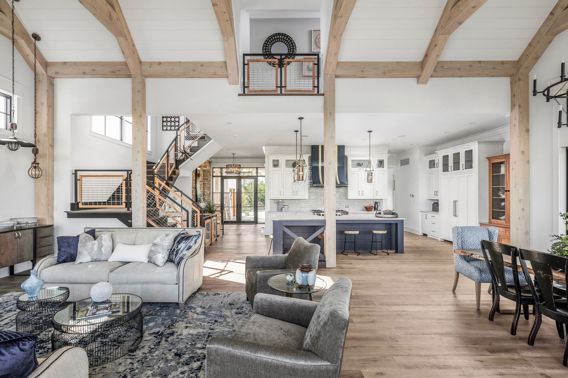 Modern Farmhouse | Carmel, IN | Goldberg Design Group