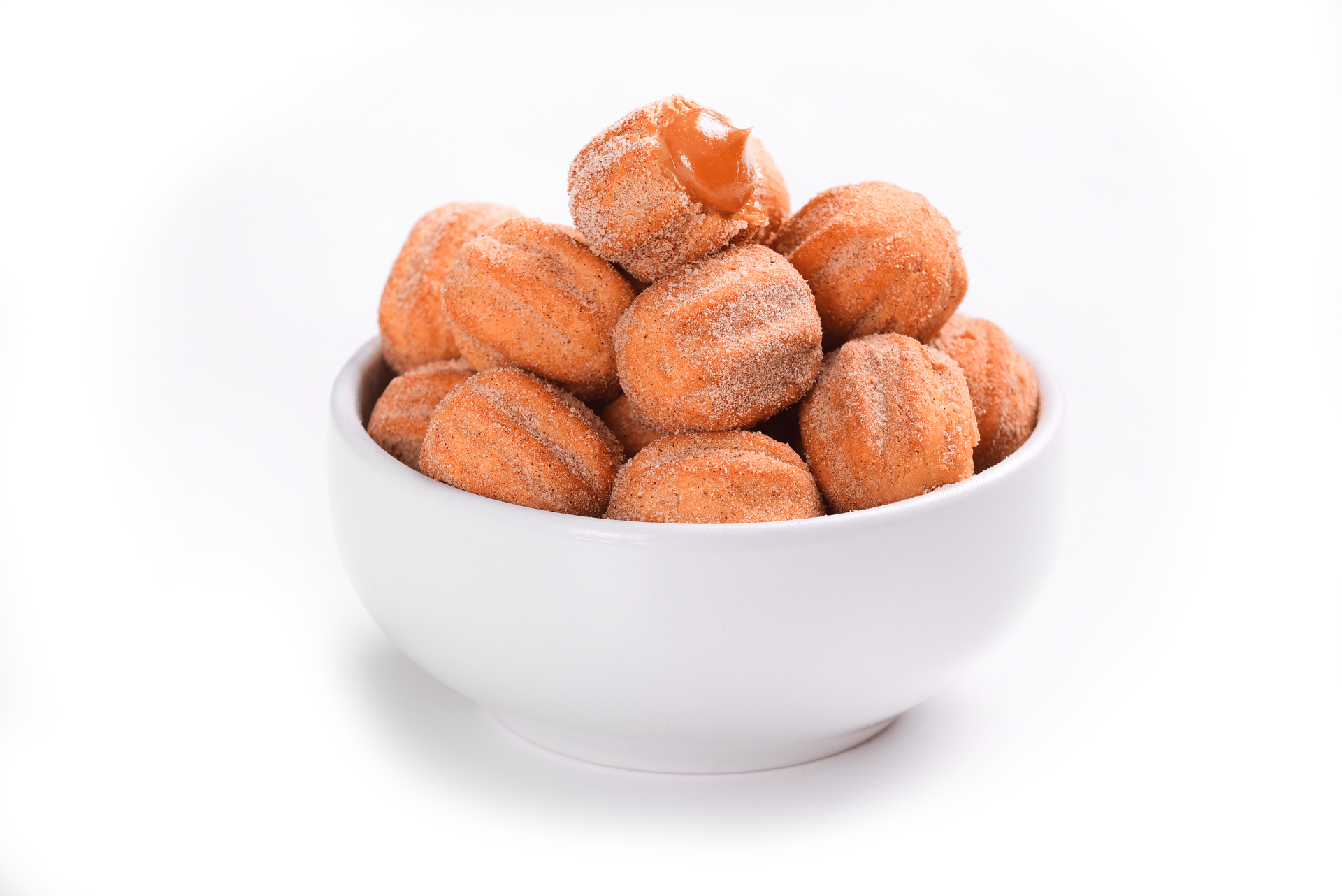 CHURROS RECHEADO COM DOCE DE LEITE