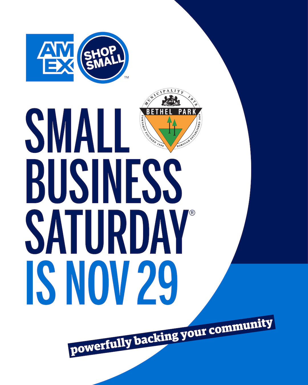 Bethel Park Businesses - Tell Us Your Small Bus Saturday Promotions!