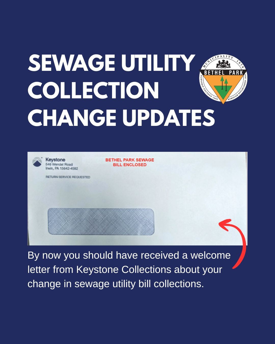 Sewage Utility Collection Changes