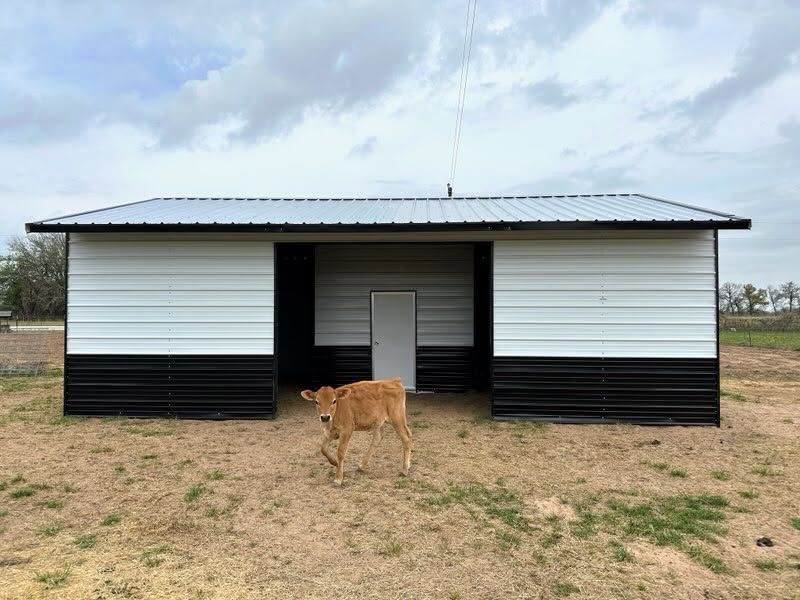 Loafing Shed | Castle Metal Buildings - Kemp, TX