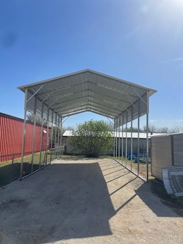 RV Covers | Castle Metal Buildings - Kemp, TX