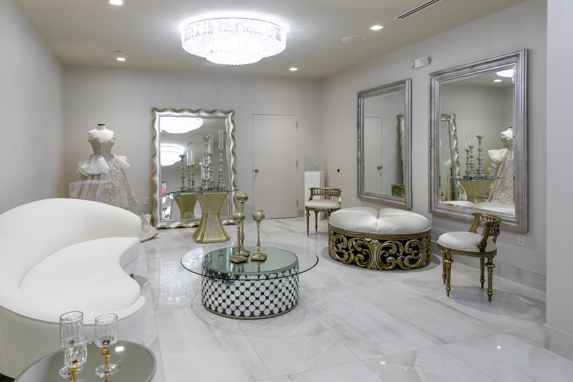 Mezzanine Luxury Ballroom in Fairfax, VA | CrystalView Weddings & Events