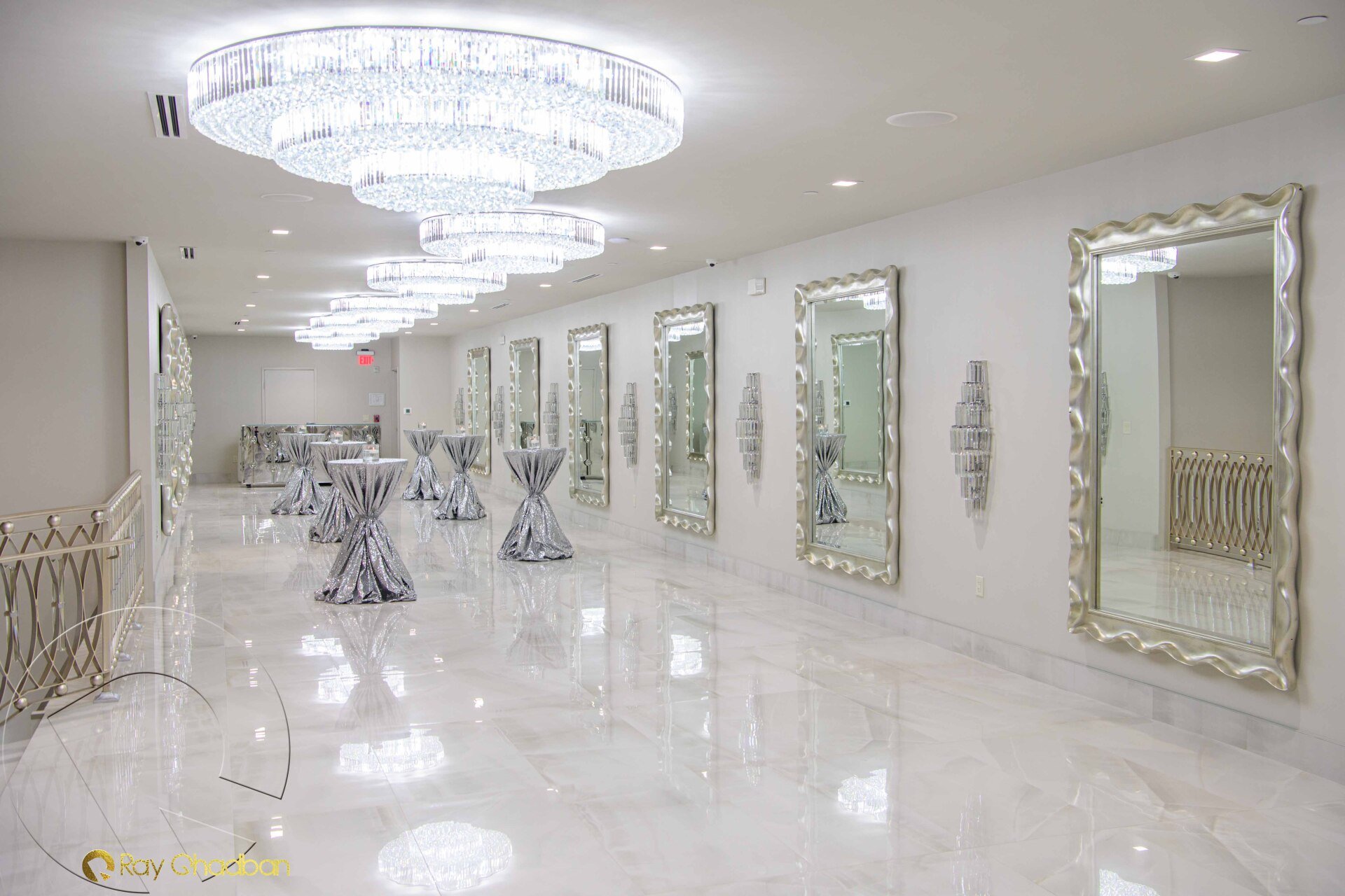 Mezzanine Luxury Ballroom in Fairfax, VA | CrystalView Weddings & Events