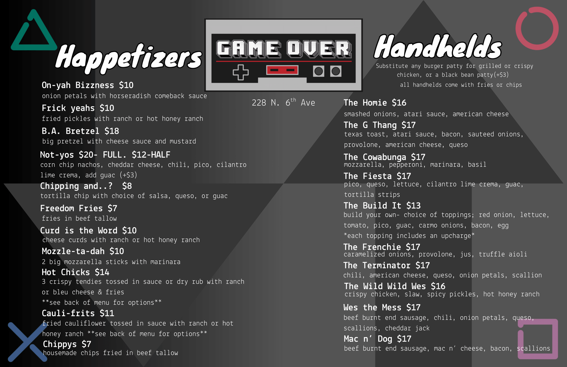 Game Over - Retro 80s/90s Nostalgic Themed Arcade Restaurant & Bar. Family Friendly!