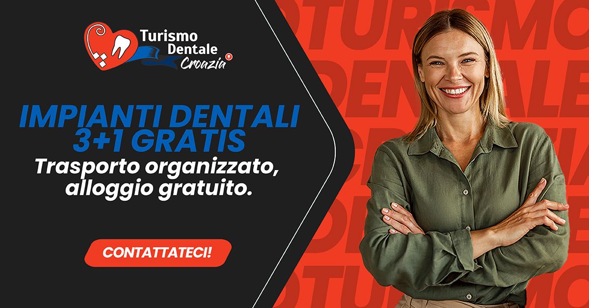 Offerta speciale 3+1 | Turismo Dentale Croazia