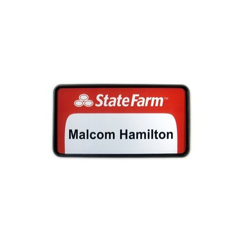 Decorative Name Badge Frames