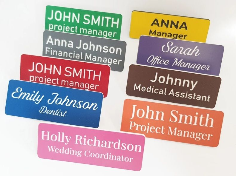 Name Badges