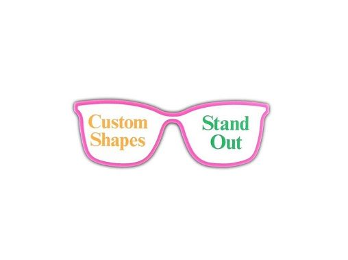 Custom Cut Name Badges