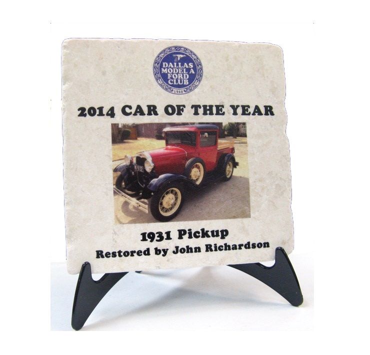 Custom made name tags, awards, and plaques