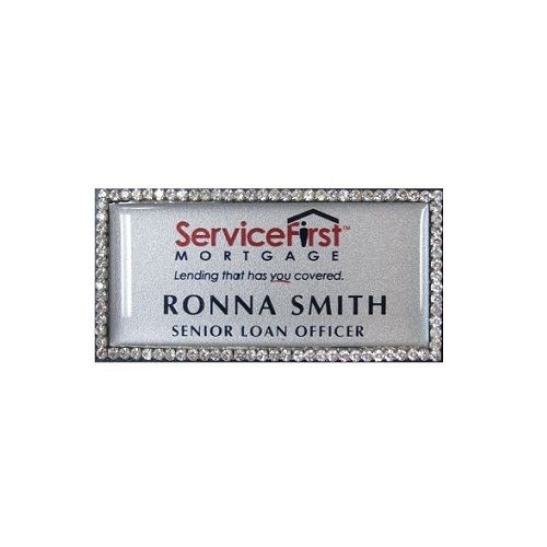 Decorative Name Badge Frames