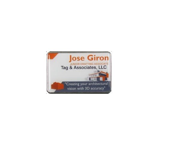 Sublimated Name Badges