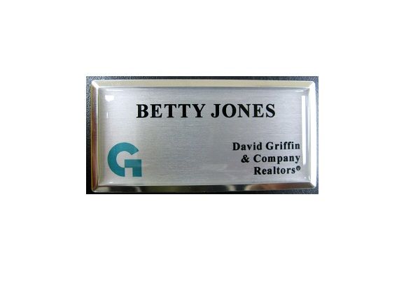 Sublimated Name Badges
