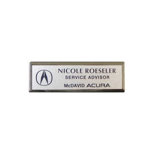 Decorative Name Badge Frames