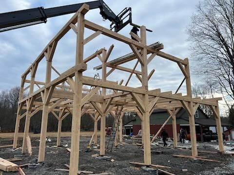 Barns Portfolio | Central PA Timber Frames | Pennsylvania Built