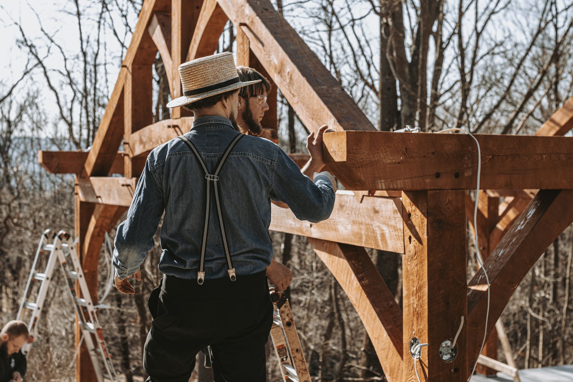 Handcrafted Timber Frames | Central PA Timber Frames | Midwest & East Coast