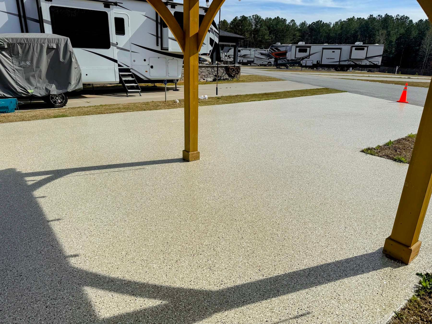 Epoxy Chip Flooring Contractor | Greenville, SC