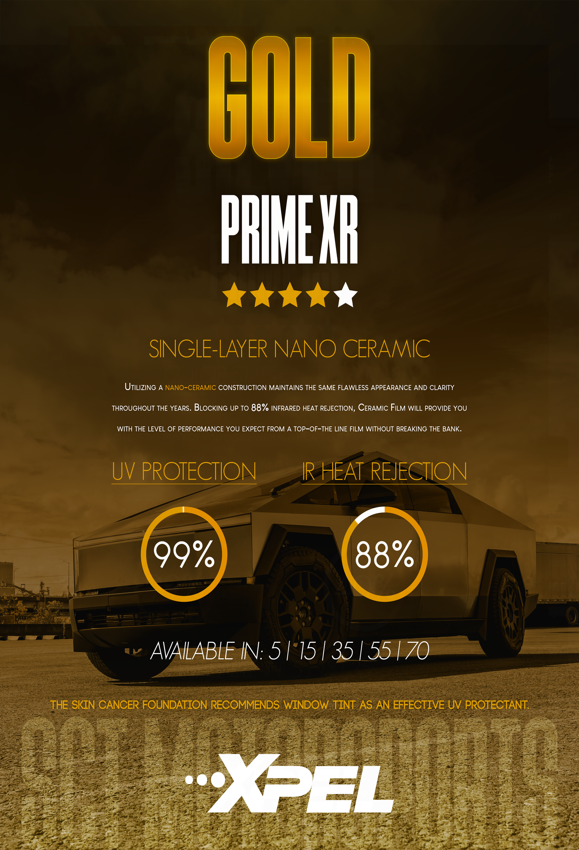 Tesla Model Y Window Tint Films Xpel Prime Window Films