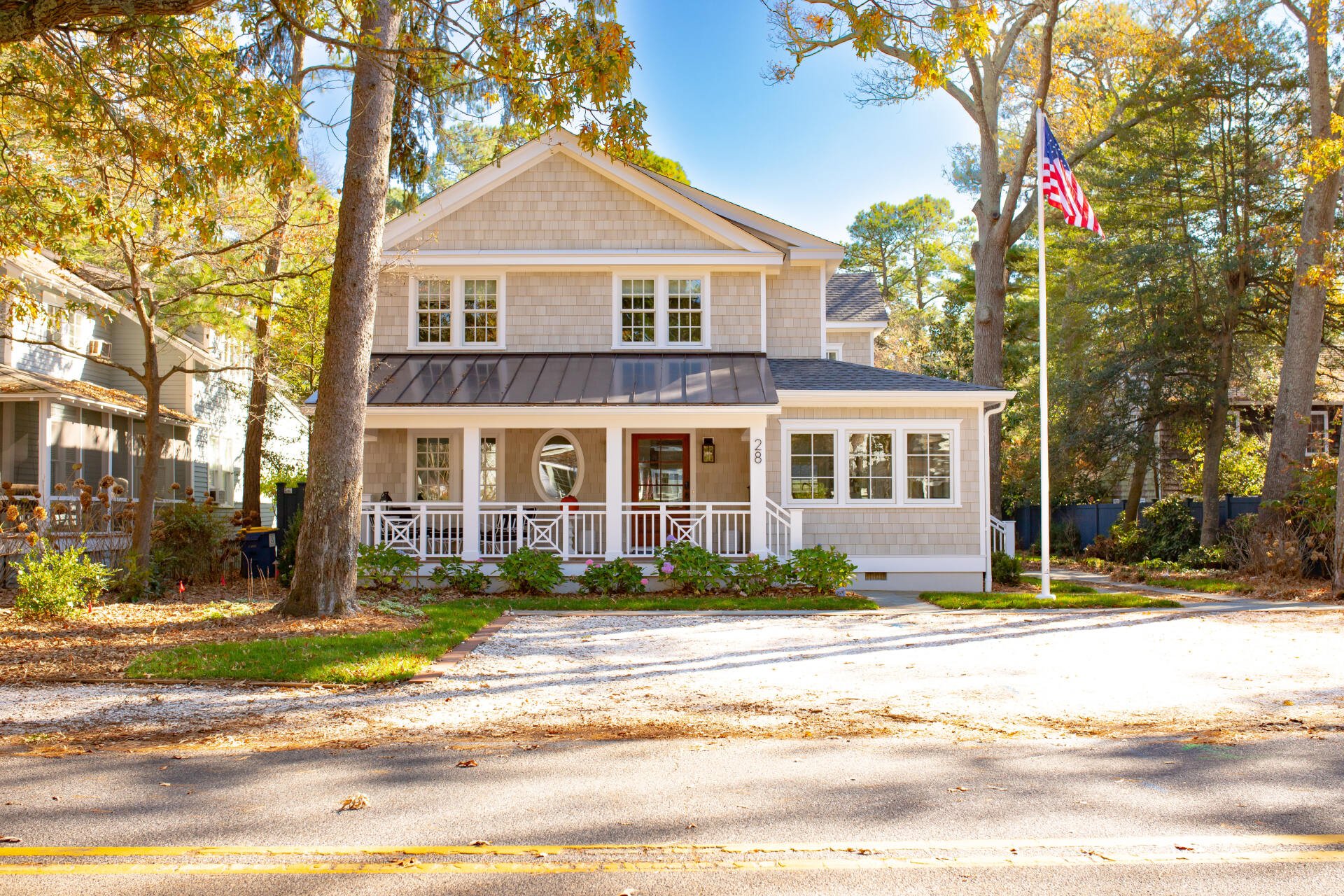 Custom designed and built home in lewes delaware peregrine road