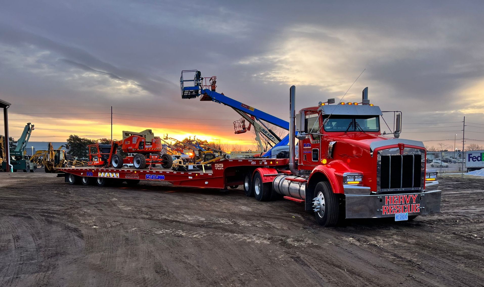 HOME - P.J.'s Heavy Transport
