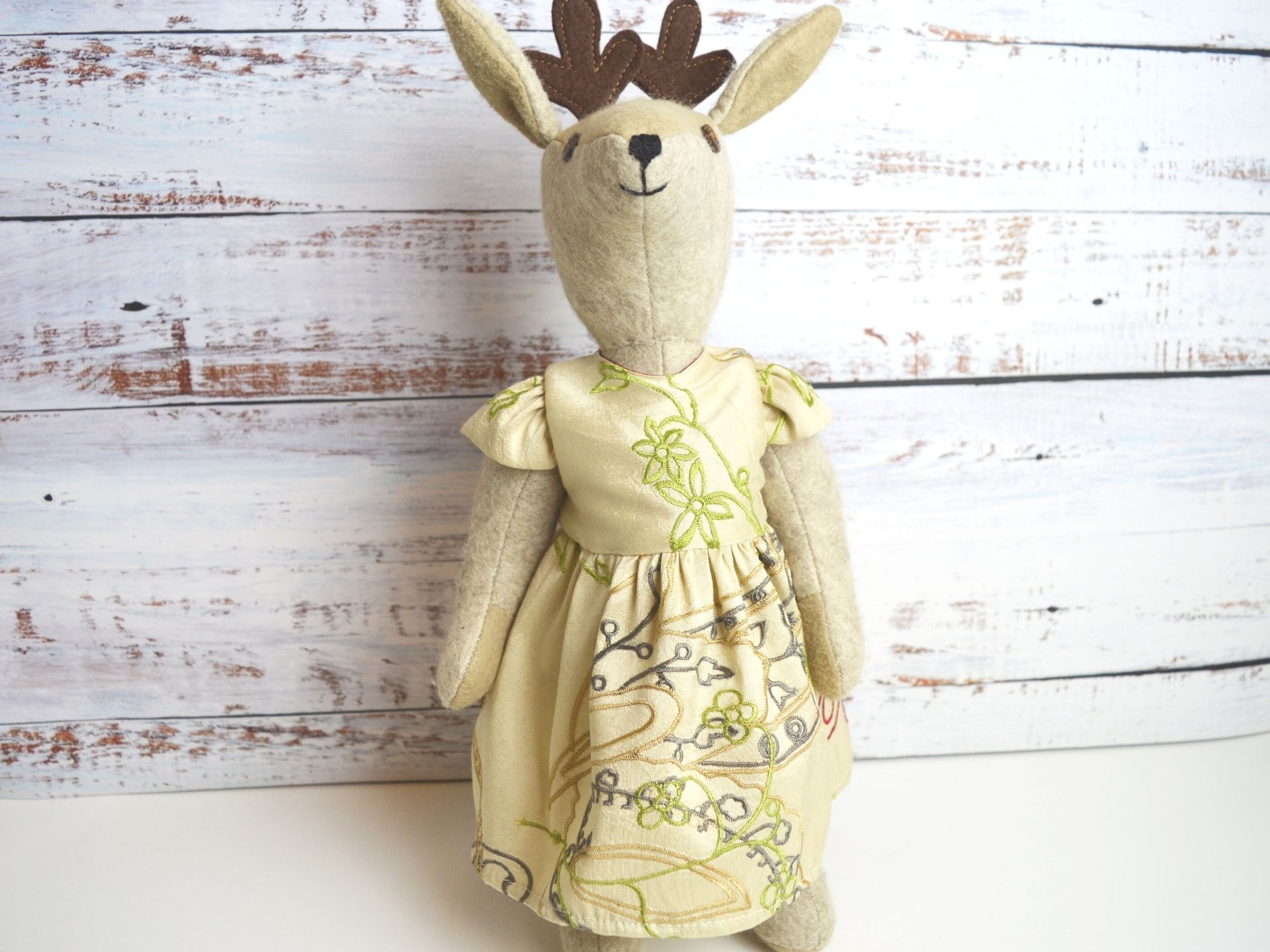Meet Beatrice Fawn. An Adorable Fawn Stuffed Animal