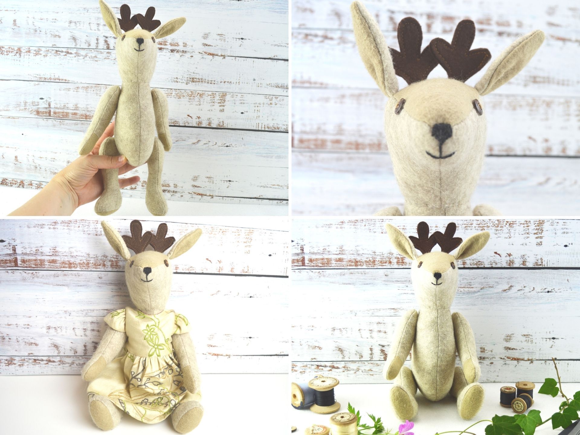 Meet Beatrice Fawn. An Adorable Fawn Stuffed Animal