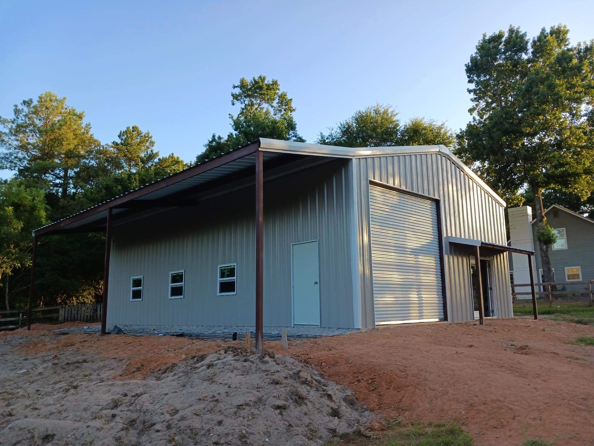 Metal Building Construction in Magnolia, TX | Exteriors of Texas