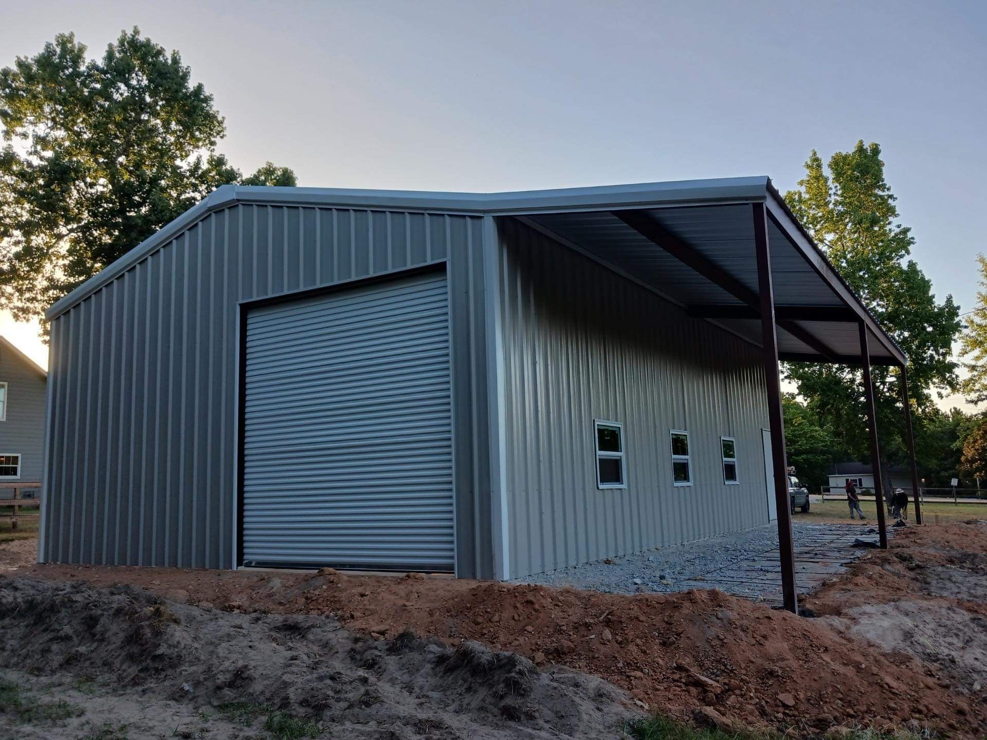 Metal Building Construction in Magnolia, TX | Exteriors of Texas