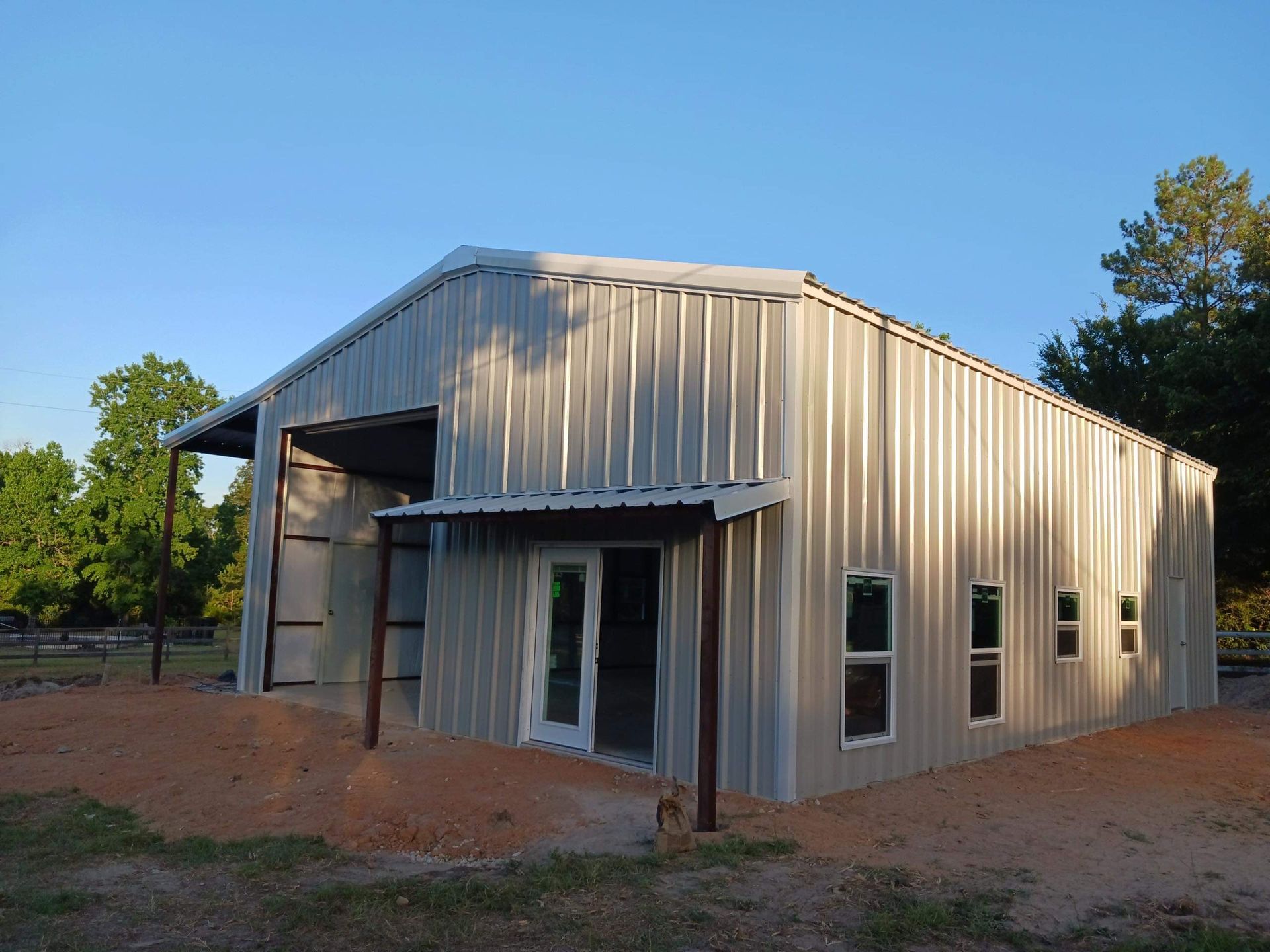 Metal Building Construction in Magnolia, TX | Exteriors of Texas