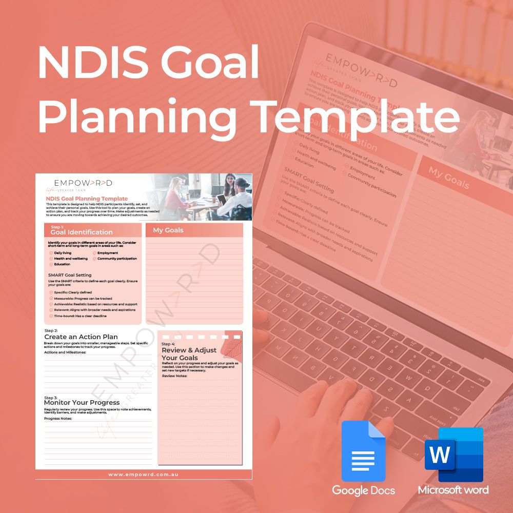 NDIS Templates & Resources for Participants | Empowrd