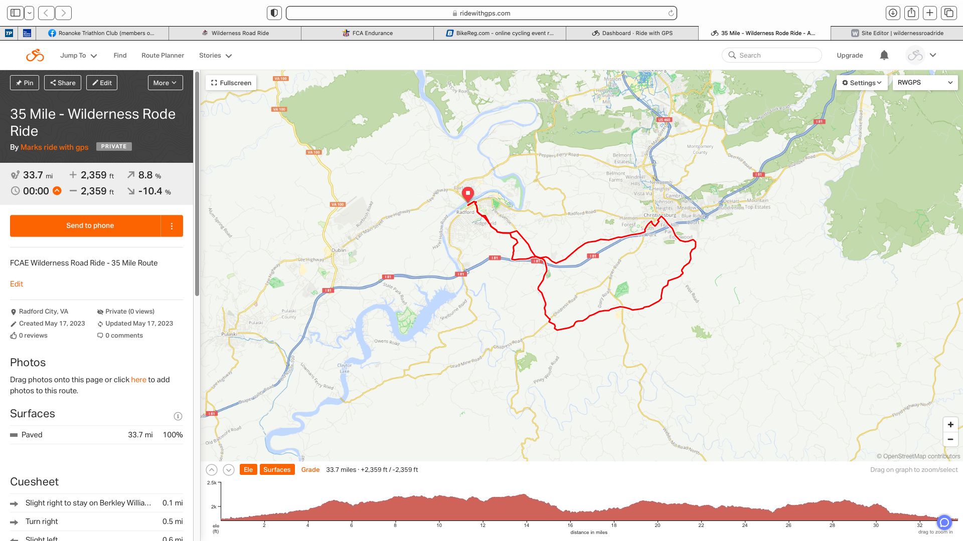 Wilderness Road Ride