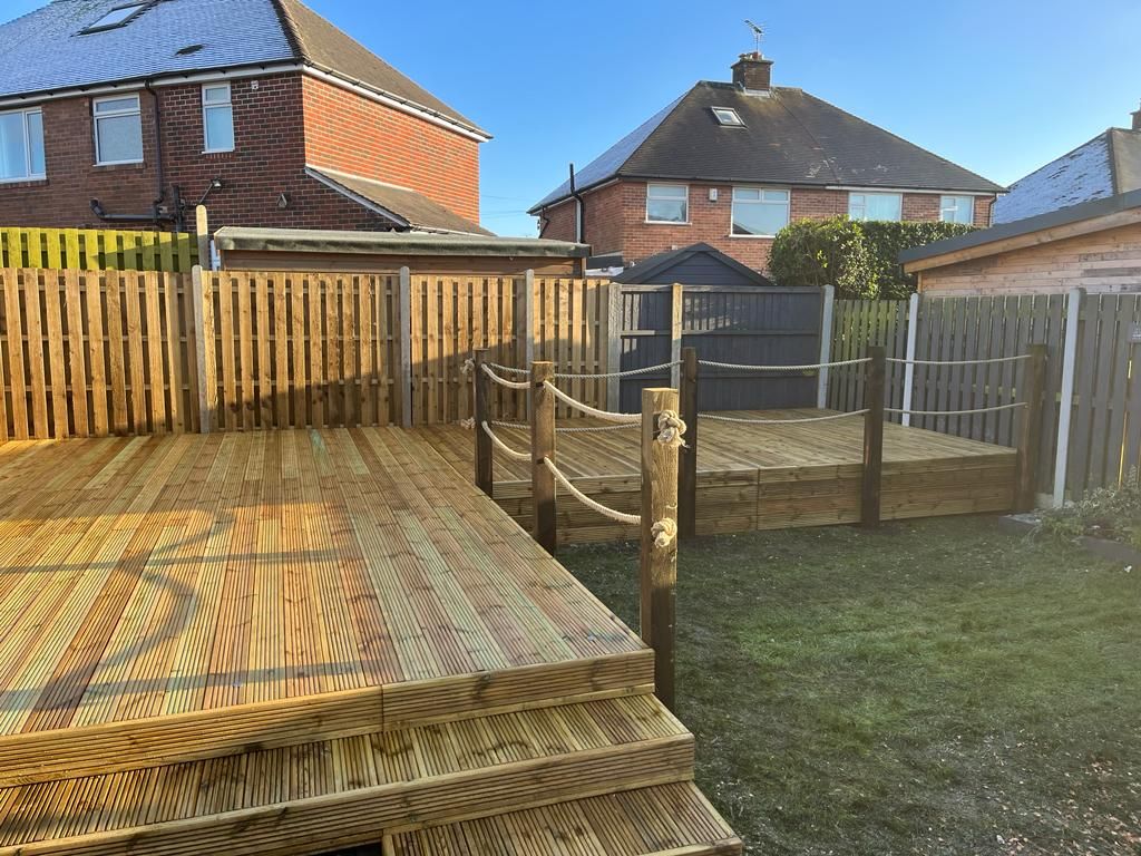 Garden Decking Ideas | Raised Decking Designs Sheffield