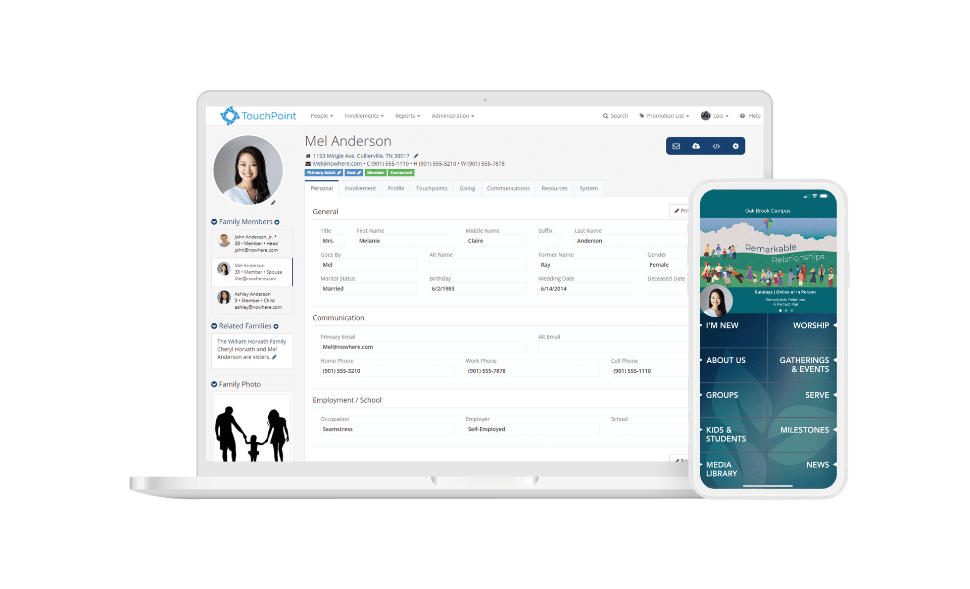Connect With Us - TouchPoint
