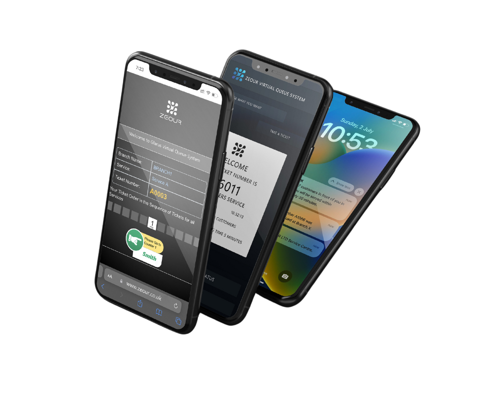 Revolutionize with ZEOUR's Digital Queue Management System
